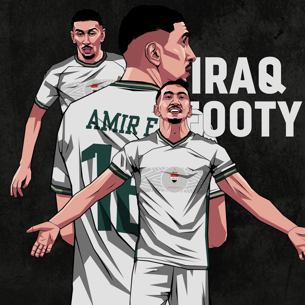 Iraq Football Shirt - Iraq Soccer Jersey - Iraq Football Jersey